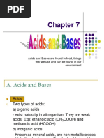 Acid Base and Salt Revision Note | PDF | Hydroxide | Acid