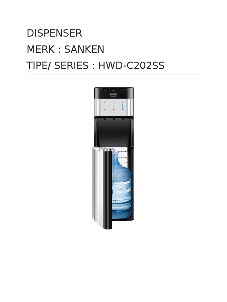 Dispenser Sanken | PDF