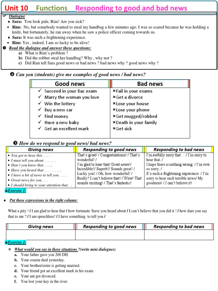 Good News Bad News | PDF