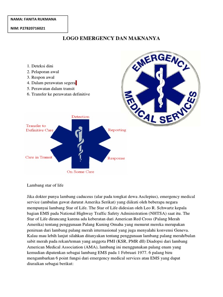Logo Emergency Dan Maknanya | PDF