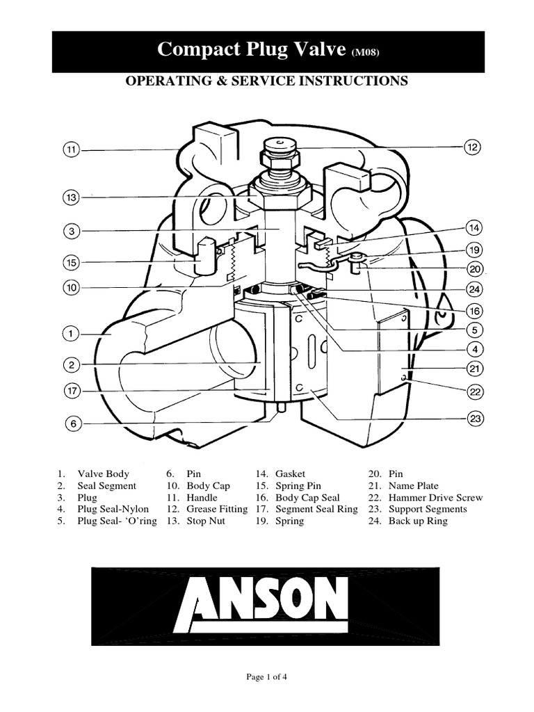 Anson | PDF | Leak | Valve
