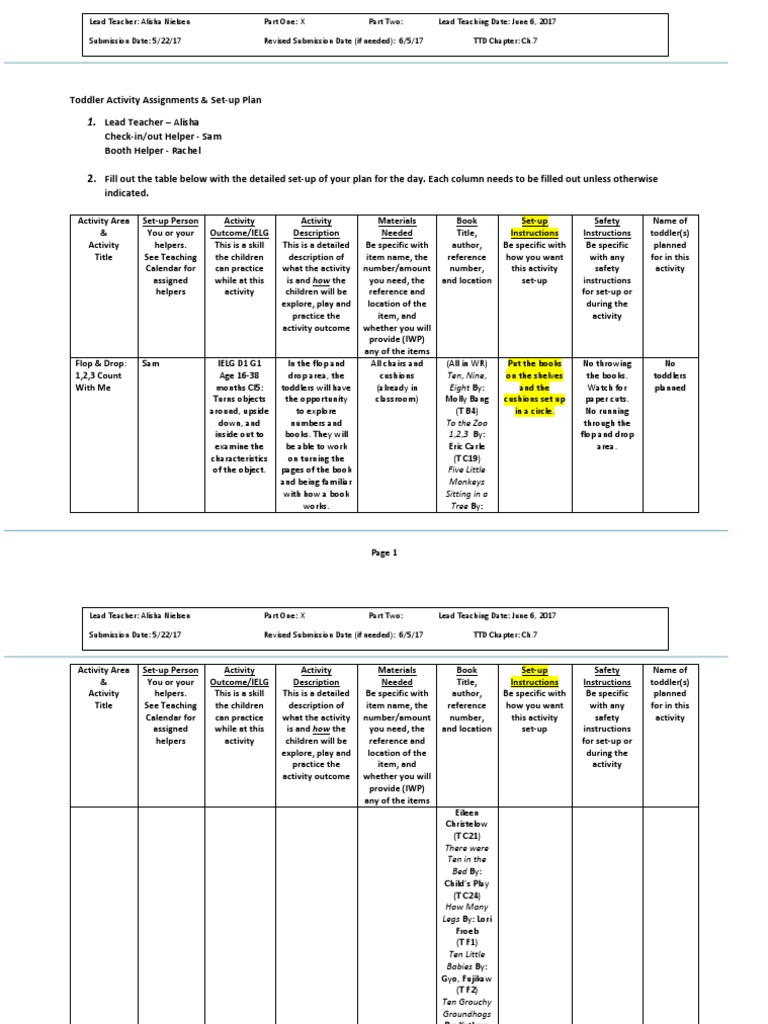 Part 1 Plan 2 | PDF | Leisure