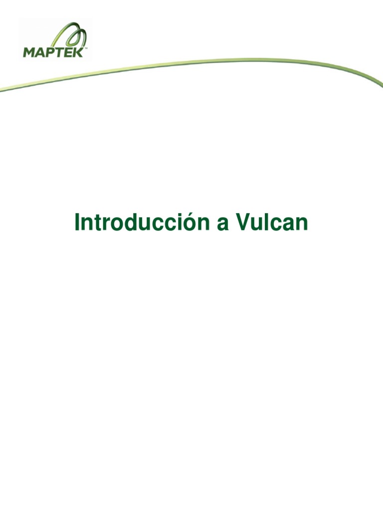 Manual Vulcan | PDF | Ventana (informática) | Archivo de computadora