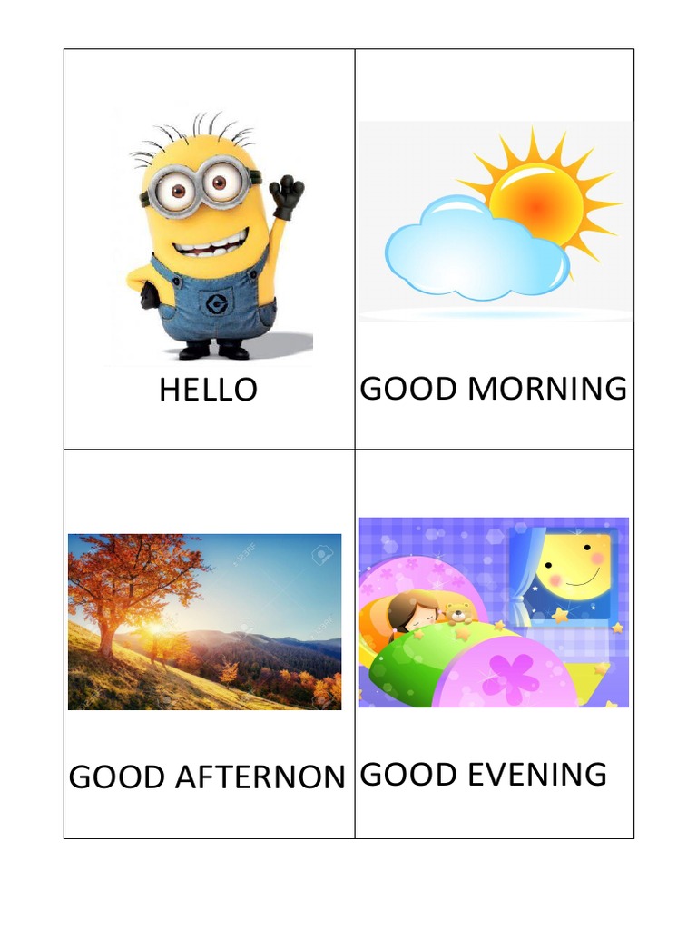 Hello Good Morning | PDF