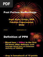 PPH Presentation | PDF | Bleeding | Obstetrics