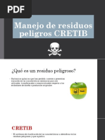 Criterios CRETIB para Residuos Peligrosos | PDF | Agua | Residuos