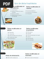 Tipo de Dietas IMSS | PDF | Dieta | Alimentos