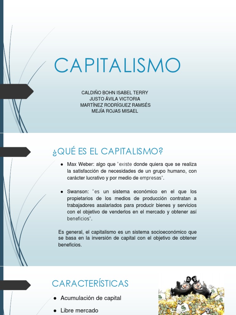 Capitalismo | PDF | Capitalismo | Propiedad privada