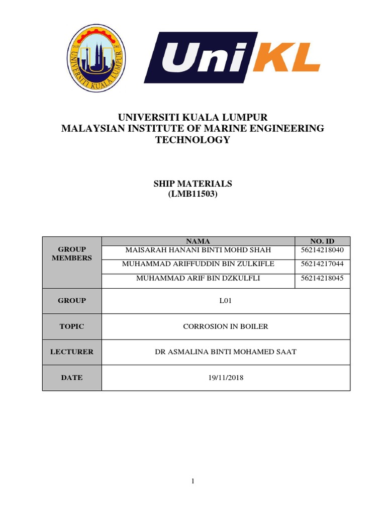 Corrosion In Boiler Pdf Boiler Corrosion