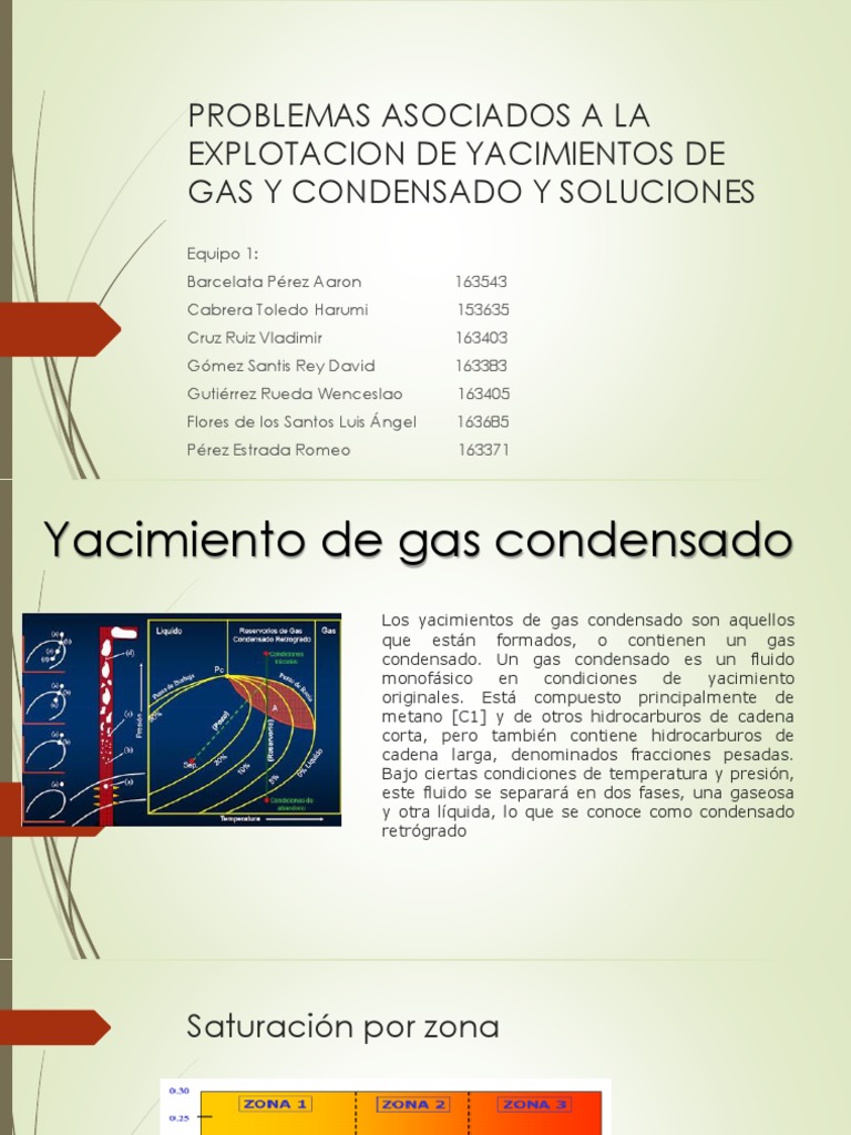 Problemas en Yacimientos de Gas Condensado | PDF | Gases | Líquidos