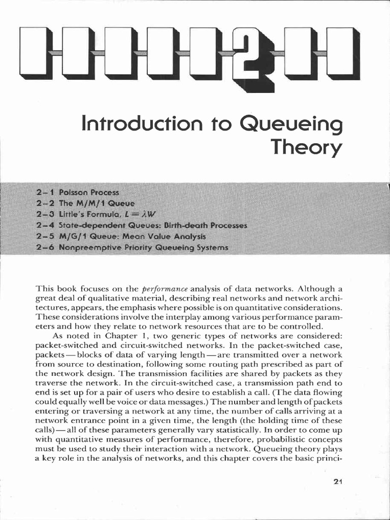 An Introduction to the Fundamental Principles of Queueing Theory and ...