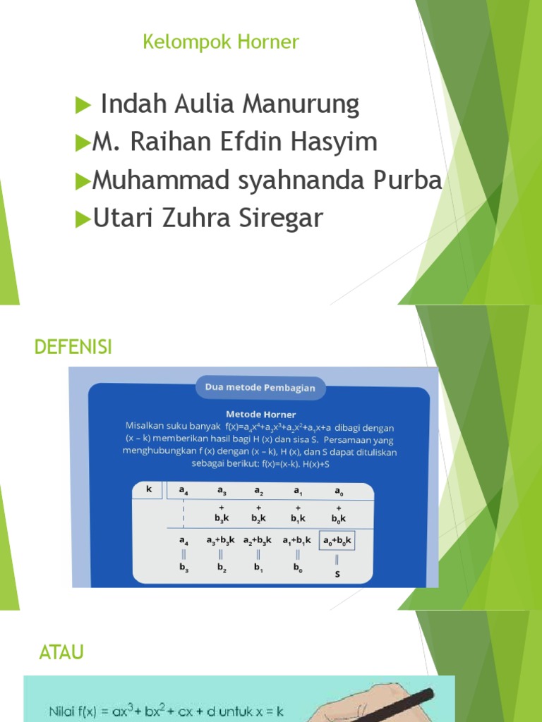 Polinomial Horner | PDF