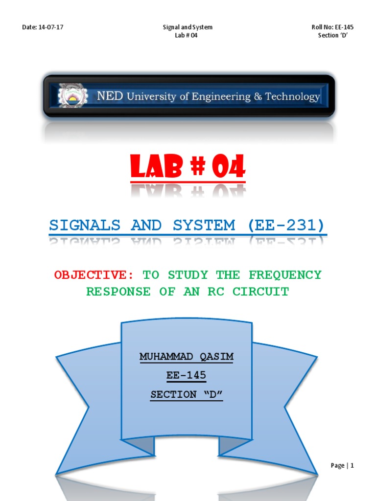 Lab 4 PDF | PDF | Capacitor | Telecommunications Engineering