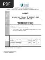 Lab 1-Linear Conduction | PDF | Thermal Conduction | Thermal Conductivity
