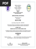 School Form 3 (SF3) Books Issued and Returned For Senior High School ...