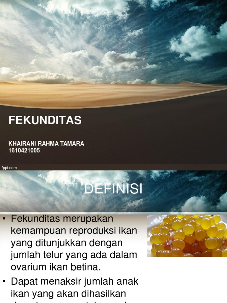 Fekunditas | PDF | Sains & Matematika