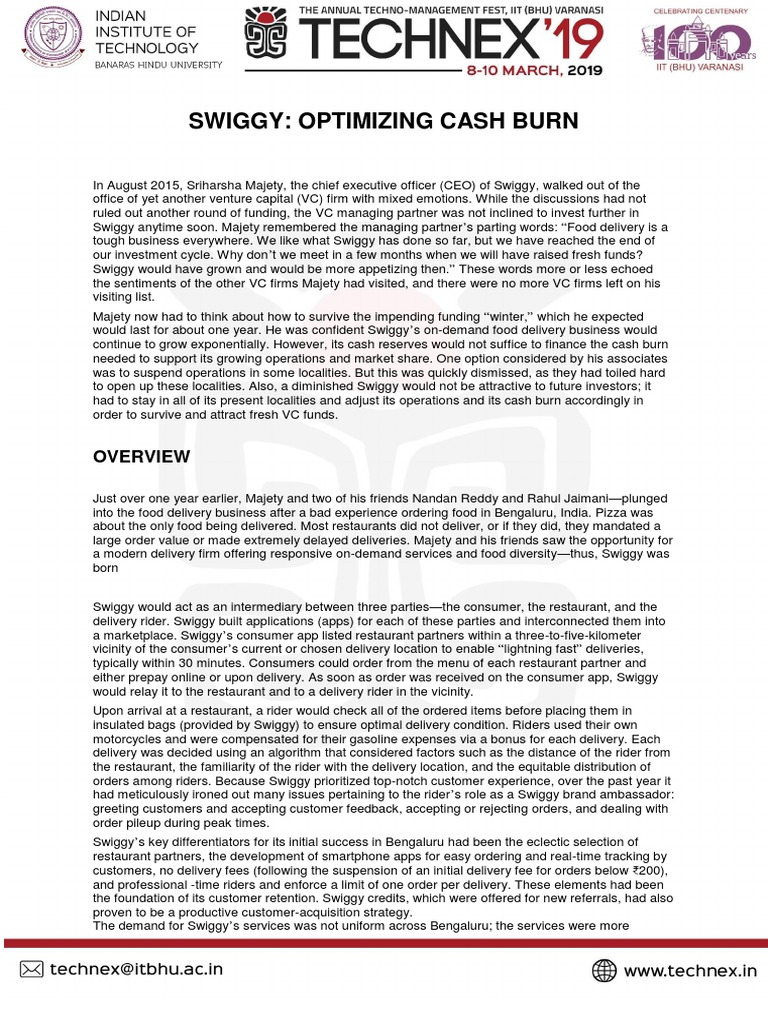 Case Study | PDF | Venture Capital | Corporate Finance