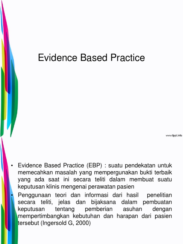 Evidence Based Practice | PDF