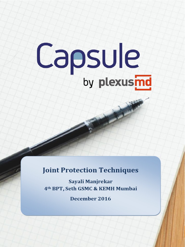 Joint Protection for Arthritis Relief | PDF | Arthritis | Hand