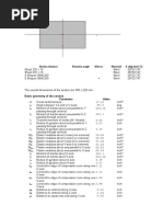 ISMB300 Steel Section Properties | PDF | Cartesian Coordinate System ...
