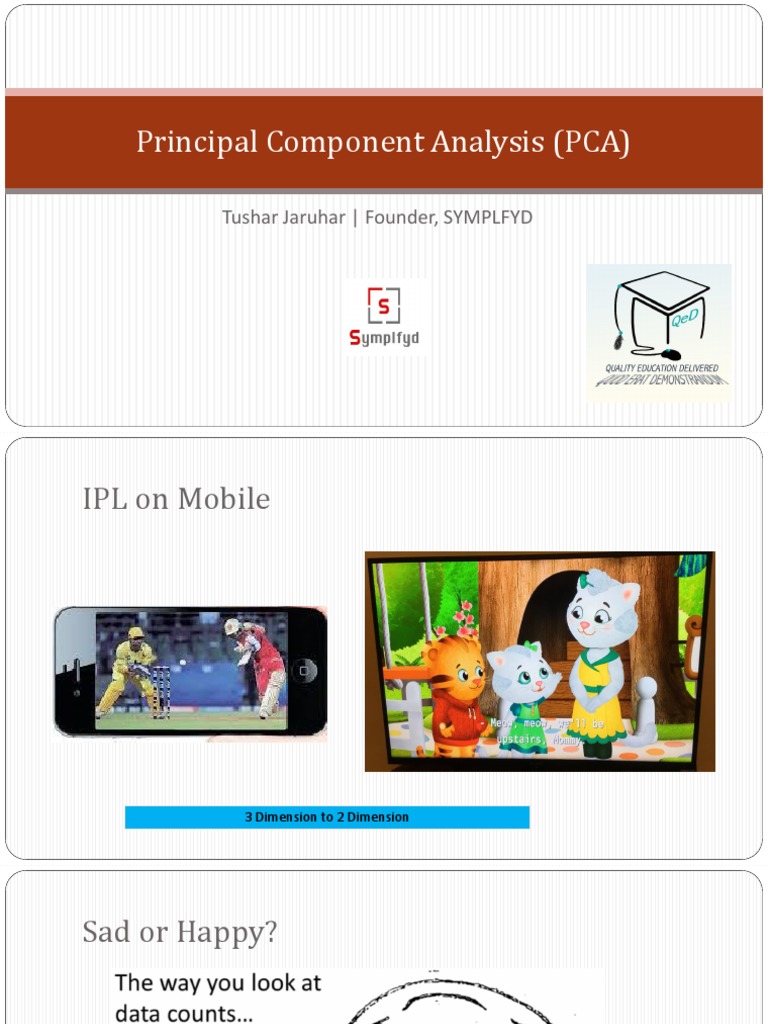 Principal Component Analysis (PCA) Final | Download Free PDF ...