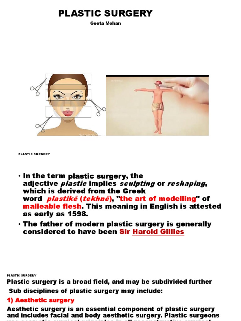Plastic Surgery | PDF | Plastic Surgery | Body Modification