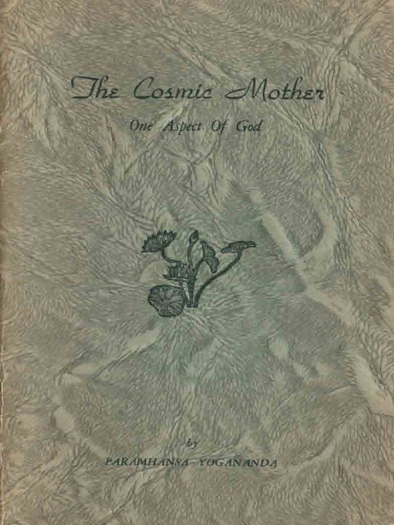 The Cosmic Mother PDF | PDF