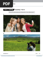 B2 First Speaking Part 2 Useful Phrases To Compare Photographs | PDF