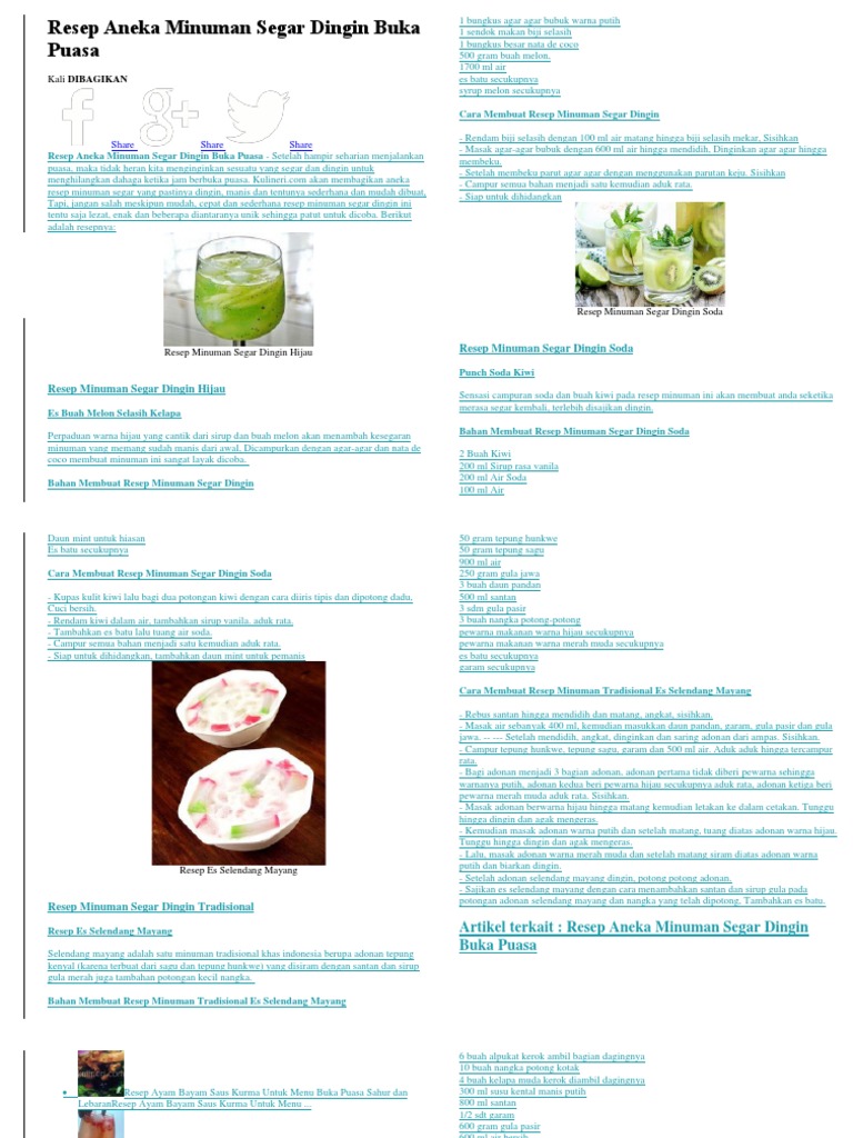 Ragam Aneka Resep | PDF