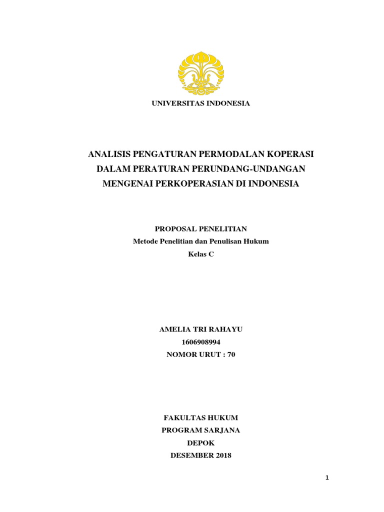 Tugas Proposal Penelitian MPPH | PDF