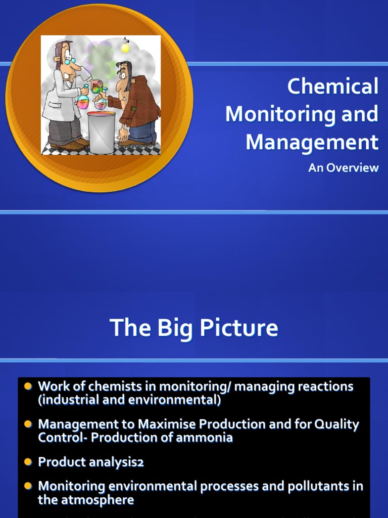 Chemical Monitoring and Management: An Overview | PDF | Methane ...