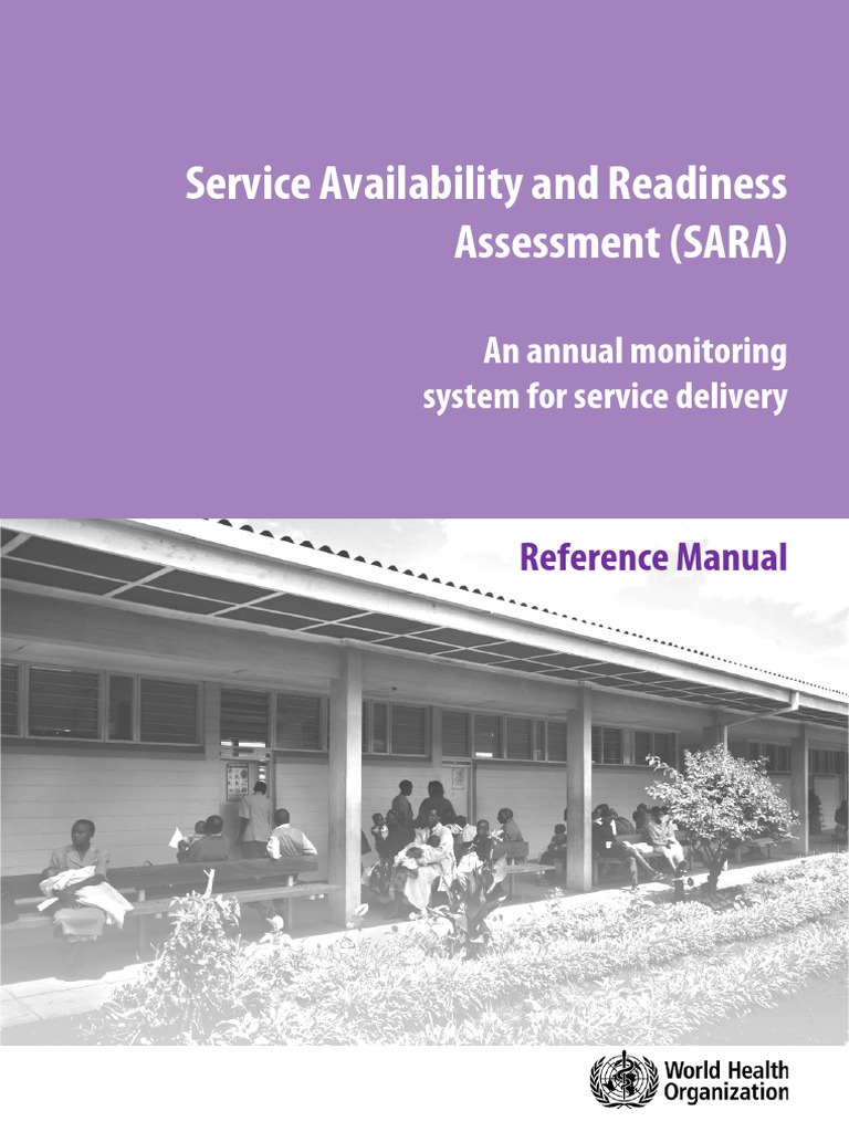 Service Availability and Readiness Assessment (SARA) : Reference Manual ...