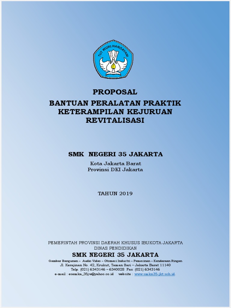 Proposal SMKN 35 JKT - Peralatan PDF | PDF