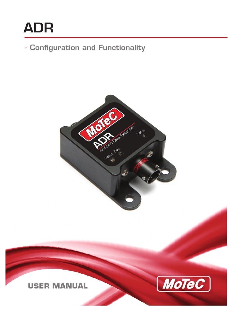 Manual de ADR Motec | PDF | Computer File | Usb