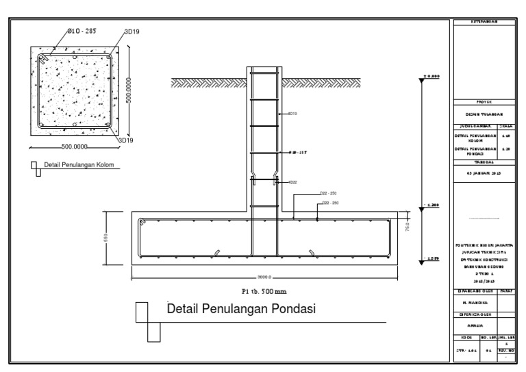 Potongan Melintang | PDF