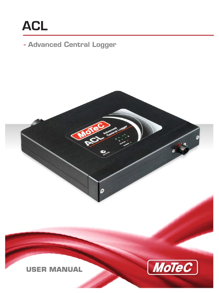 ACL User Manual PDF | PDF | Amplifier | Sensor