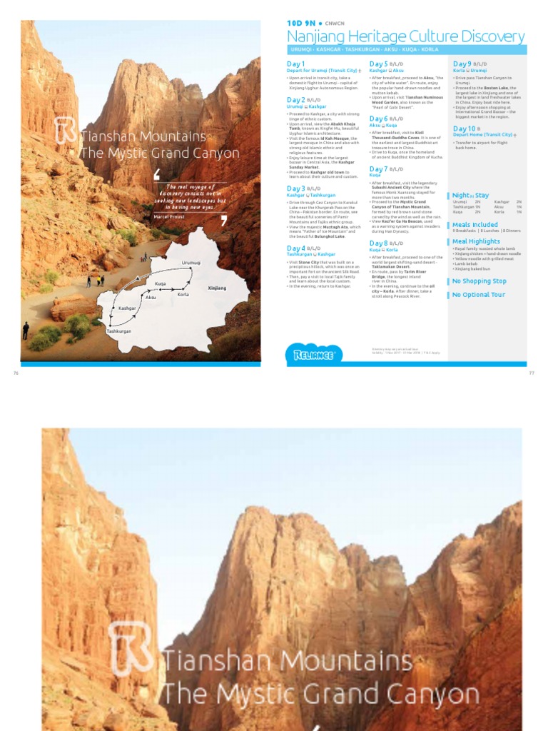 Nanjiang Heritage Culture Discovery: Tianshan Mountains The Mystic ...