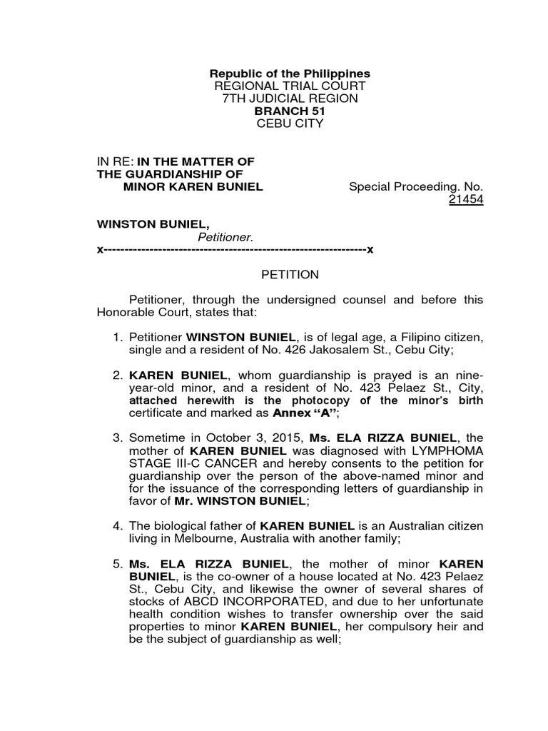 Guardianship | PDF | Legal Guardian | Common Law