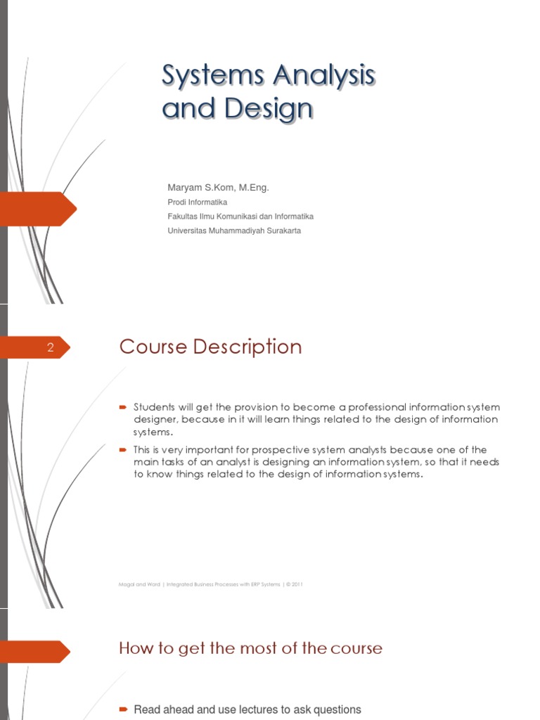 Systems Analysis and Design | PDF | Software Development Process | Science And Technology