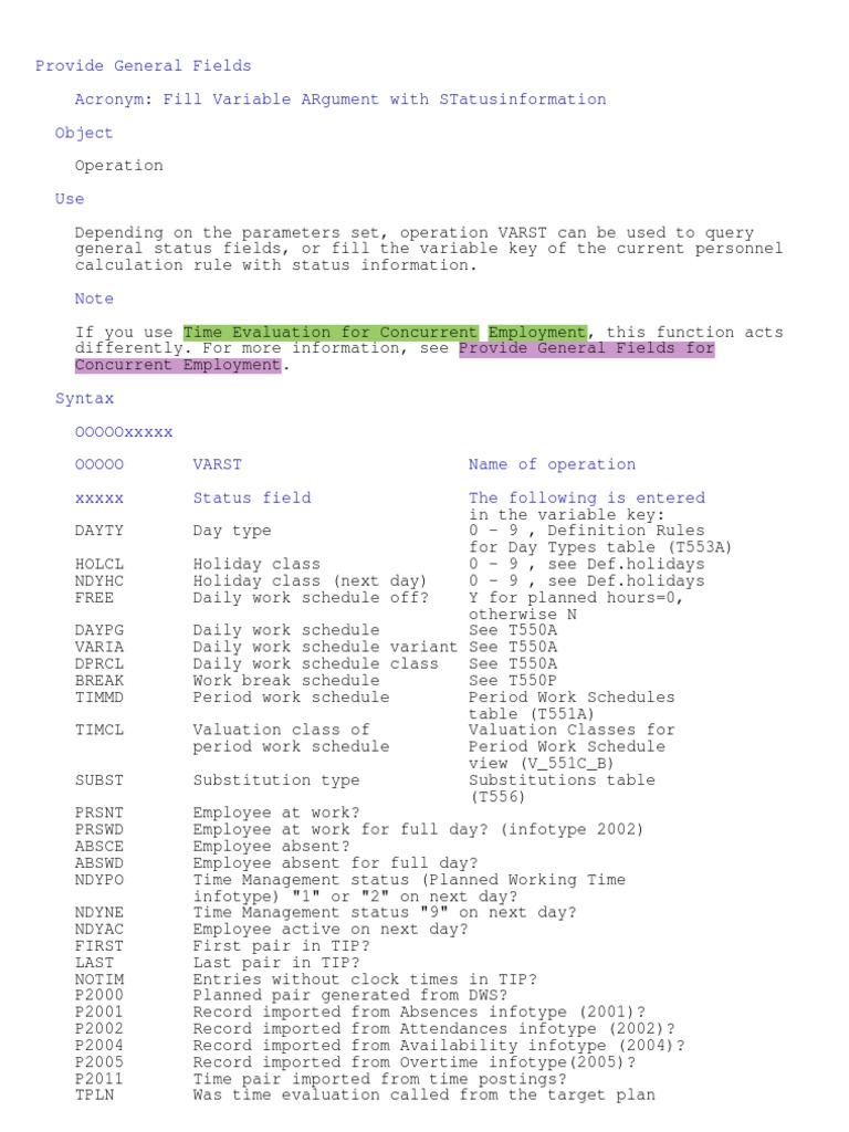 Varst | PDF | Parameter (Computer Programming) | Payroll