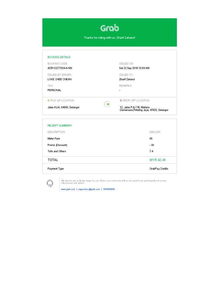 Grab Receipt ADR-12277934-4-180 | PDF