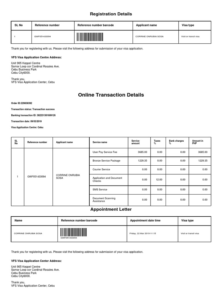 From | PDF | Service Industries | Payments