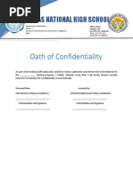 Oath of Office of School Pta Officers | PDF | Self-Improvement