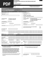 Borang - Permohonan Air SYABAS | PDF