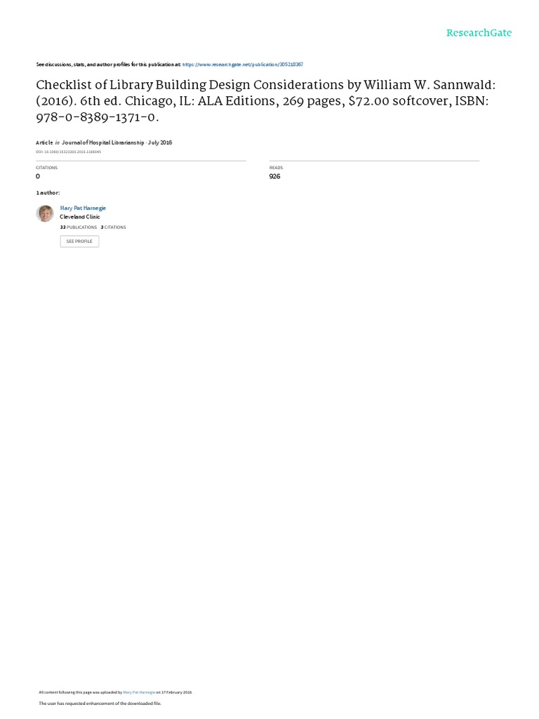 Checklist | PDF | Library Science | Libraries