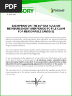 Updated Claim Signature Form (CSF), CLAIM FORMS 1&2 (CF 1 & CF2 ...