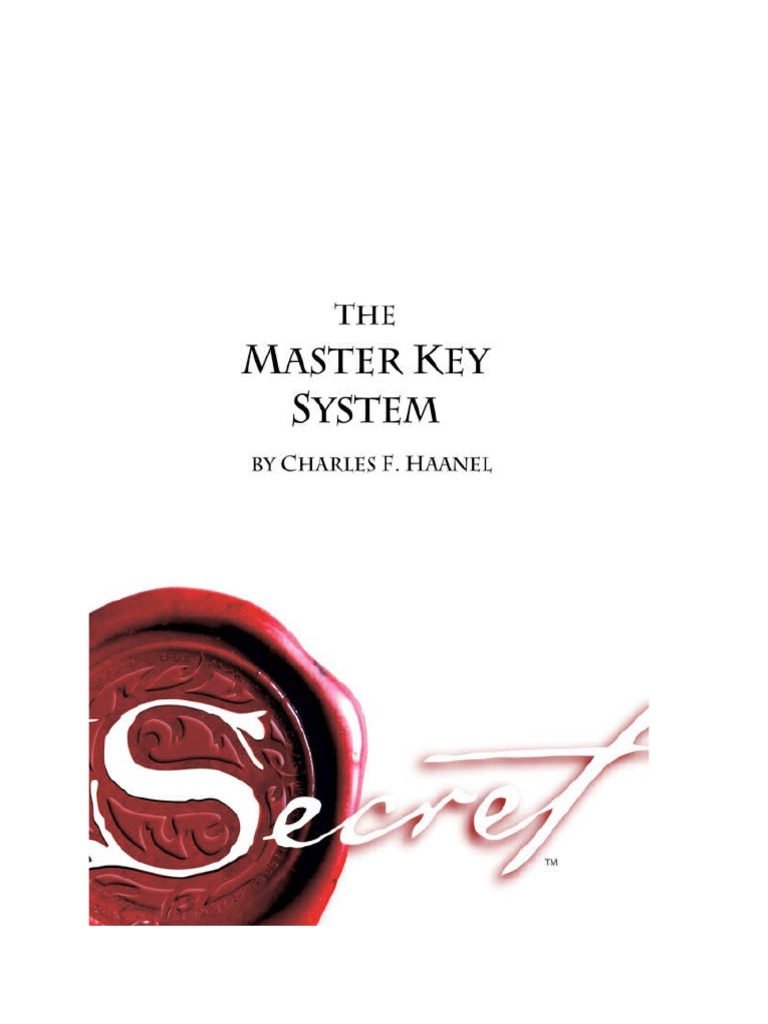 The Master Key System | PDF | Thought | Consciousness