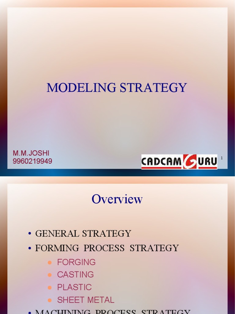 Modeling Strategy PDF | PDF