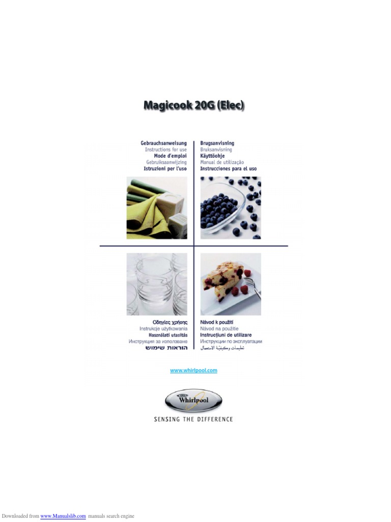 Magicook 20G (Elec) : Downloaded From Manuals Search Engine | PDF ...