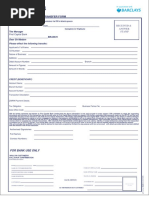 Authority Letter For HBL Cheque Book Receiving | PDF